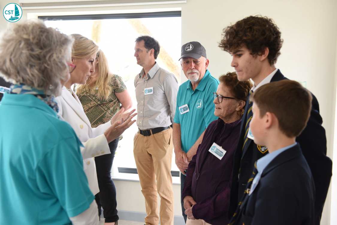 HRH commemorates 25 years of CST - Children's Sailing Trust Charity
